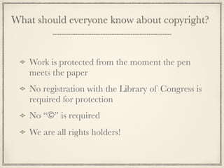 Copyright and fair use | PDF