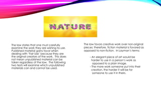Fair Use Copyright Laws (An intro...) | PPTX