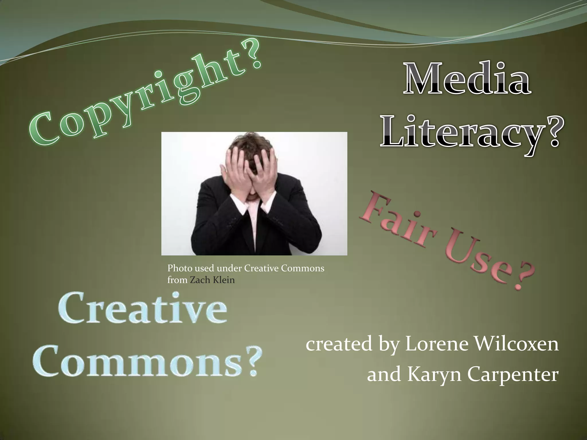 Fair Use and Creative Commons | PPTX