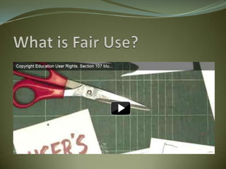 Fair Use and Creative Commons | PPTX