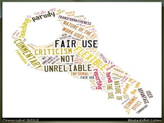 Fair Use and Creative Commons | PPTX