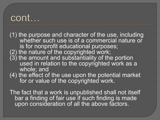 Fair use guidelines | PPTX