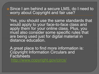 Fair use guidelines | PPTX