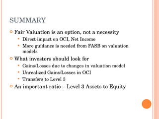 FAS 157 Mark-to-Market Accounting | PPT