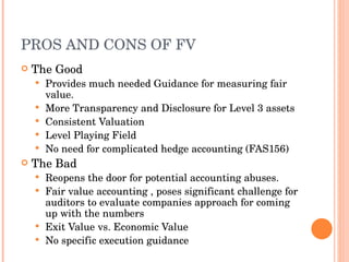 FAS 157 Mark-to-Market Accounting | PPT