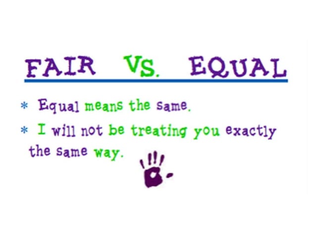 Fair vs equal | PPTX