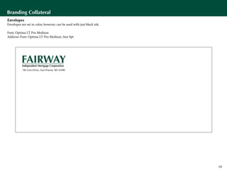 Fairway brand standards | PDF