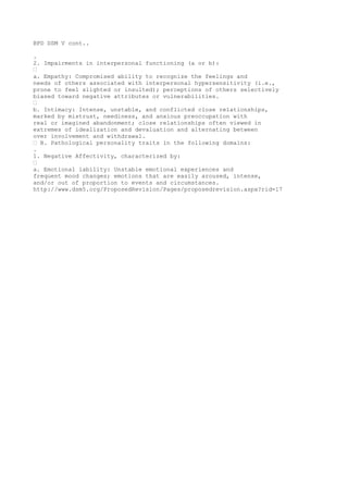 Fairweather scott bpd_presentation | TXT