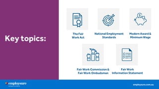 The Fair Work Act And Modern Award System | Employsure | PDF