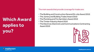 The Fair Work Act And Modern Award System | Employsure | PDF