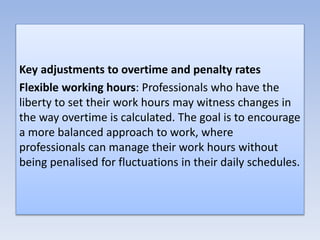 Fair Work changes to overtime and penalty rates for professional ...