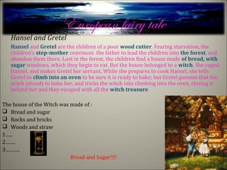 Fairy tales-version | PPT