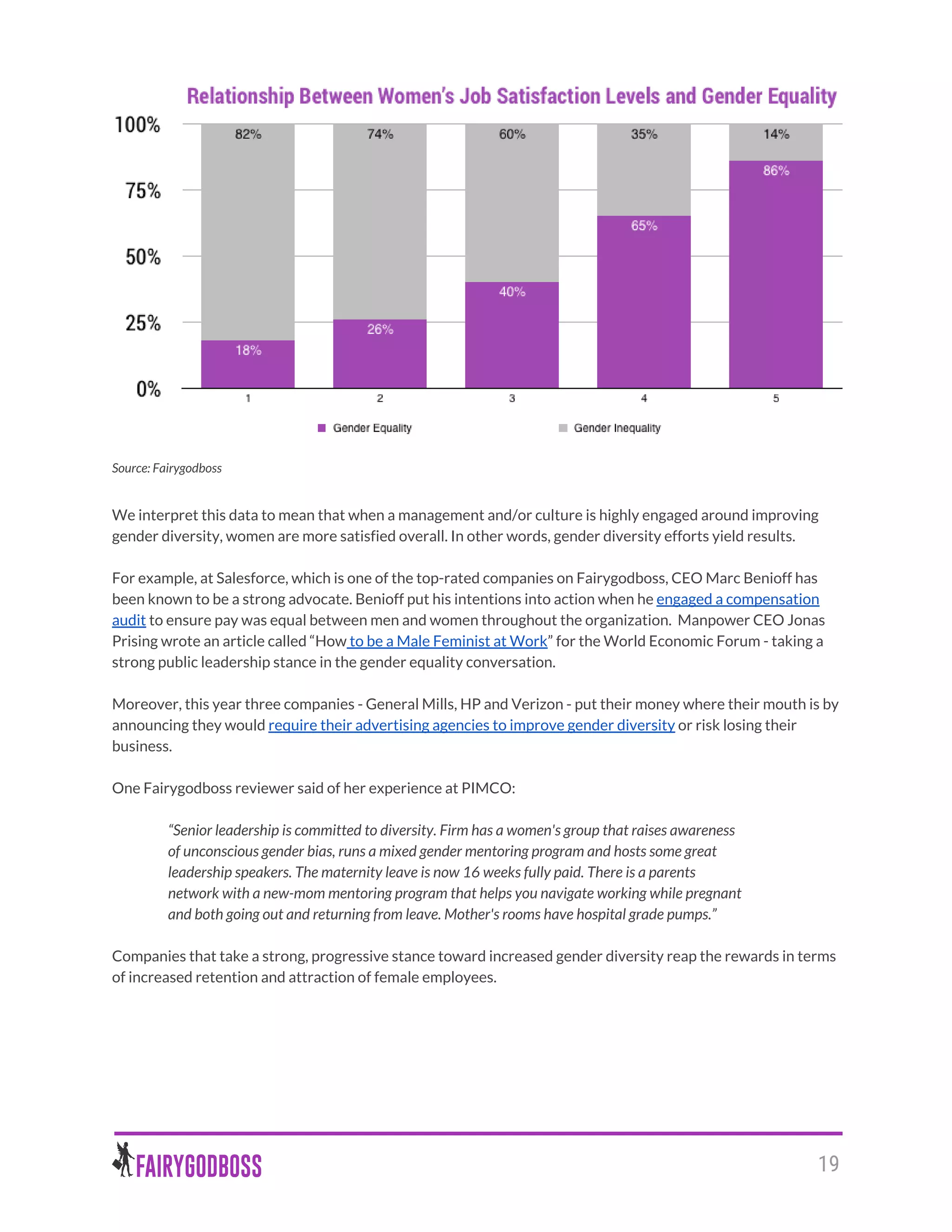 Gender Equality in the Workplace | PDF