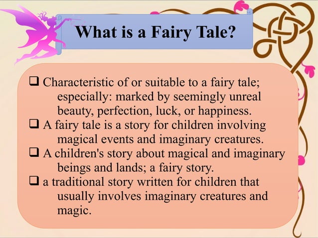 Fairytales and nursery rhymes | ODP | Genres