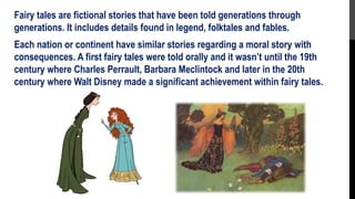 Fairy tales | PPTX