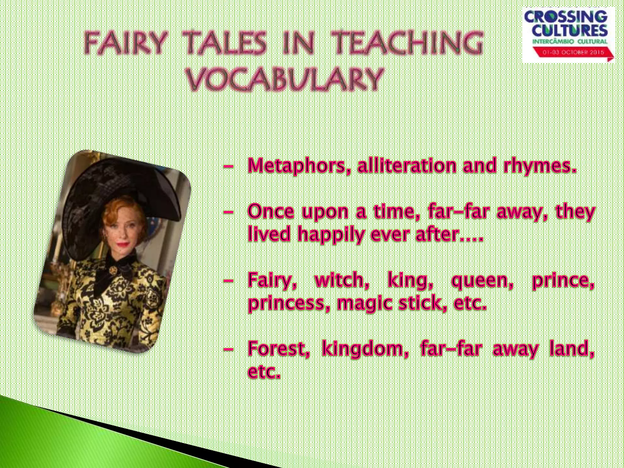Fairy tales to teach English | PPTX