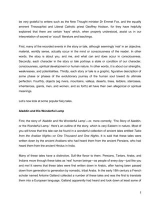 FAIRY TALES AND THEIR INNER MEANINGS | PDF