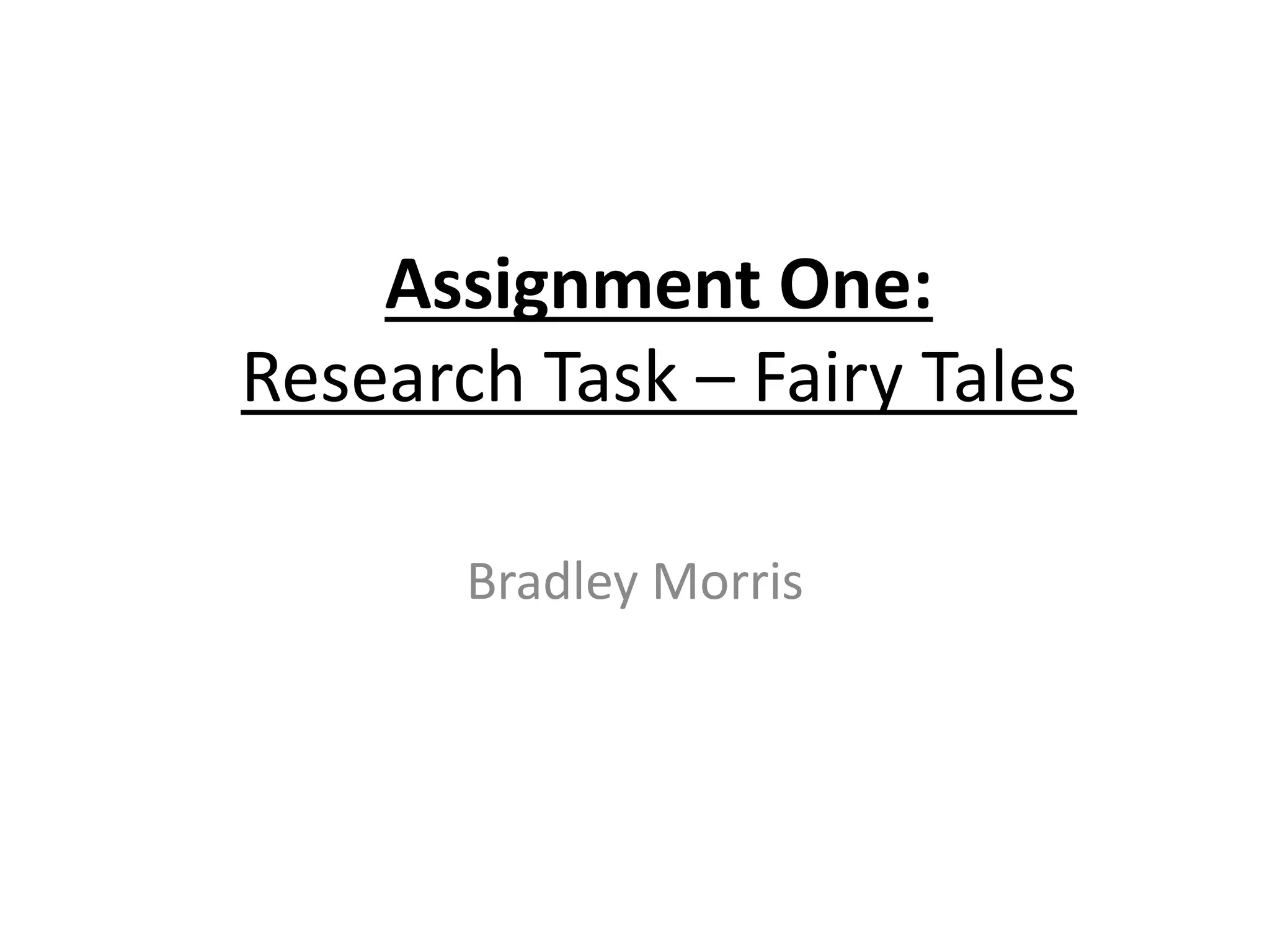 Fairy tales research | PPTX | Fantasy | Genres