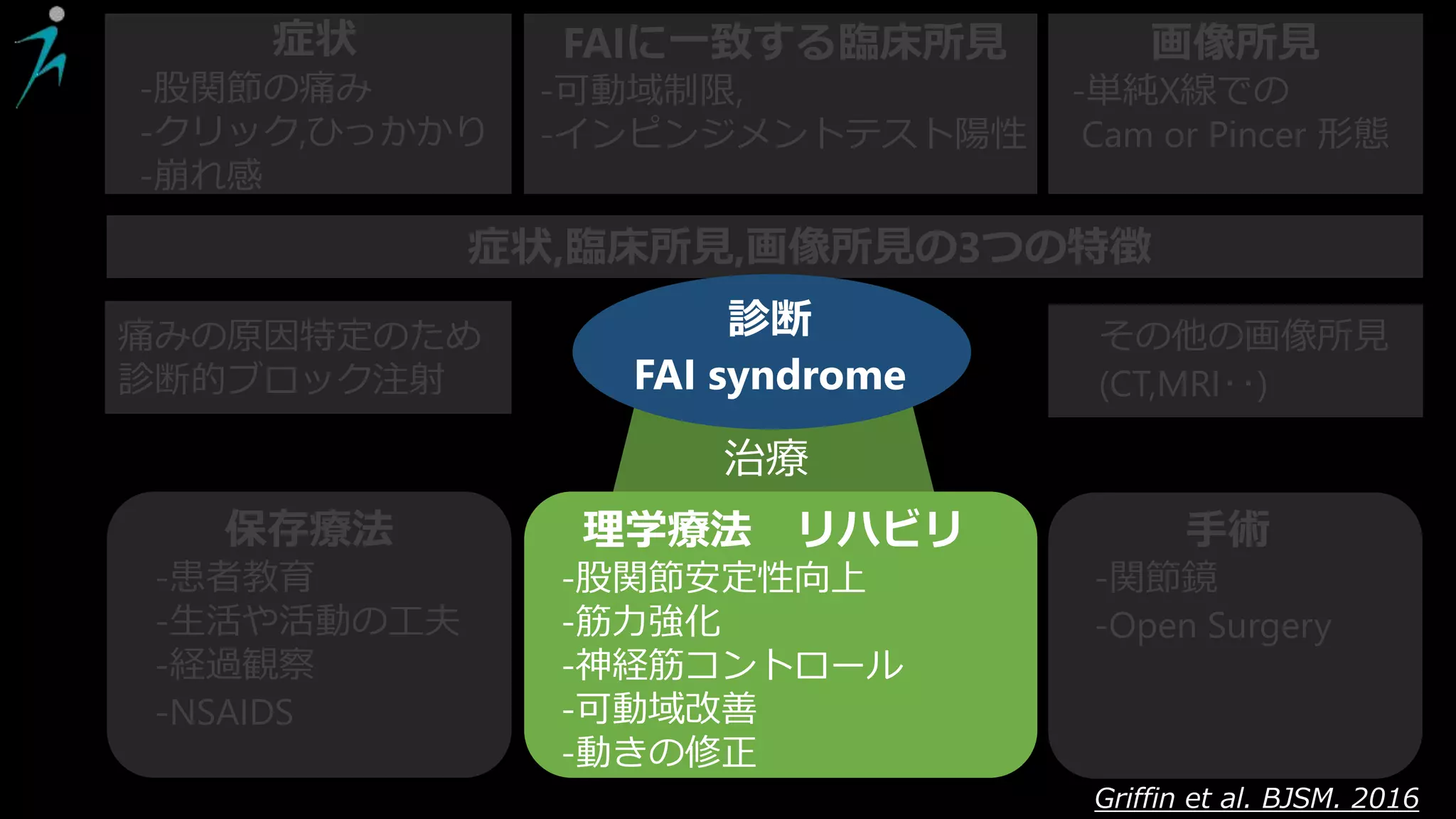Femoroacetabular Impingement syndrome(FAIS) 大腿骨寛骨臼インピンジメント症候群の理学療法関連の文献 ...