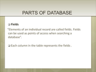 Database Management | PPT