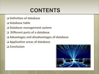 Database Management | PPT
