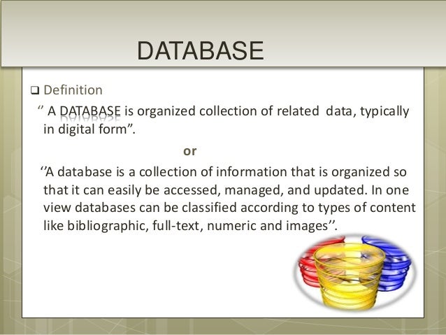 Database Management