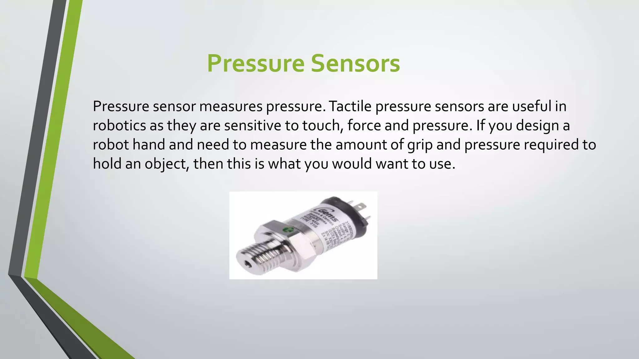 Robotic Sensor | PPTX