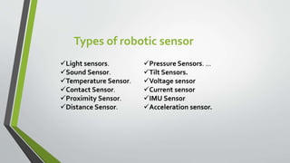 Robotic Sensor | PPTX