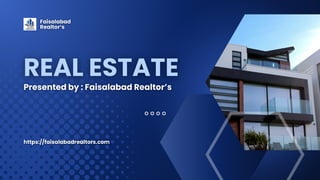 Pak Properties and Real Estate Solutions in Faisalabad | PDF