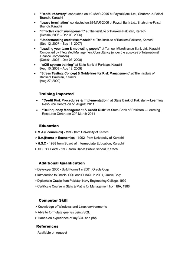 Faisal Aftab Cv | DOC