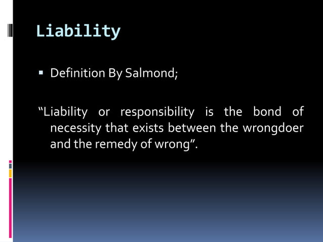 Liability | PPTX