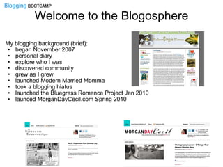 FAI Blogging Bootcamp | PPT | Internet | Computing