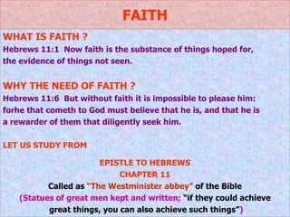 Faith | PPT