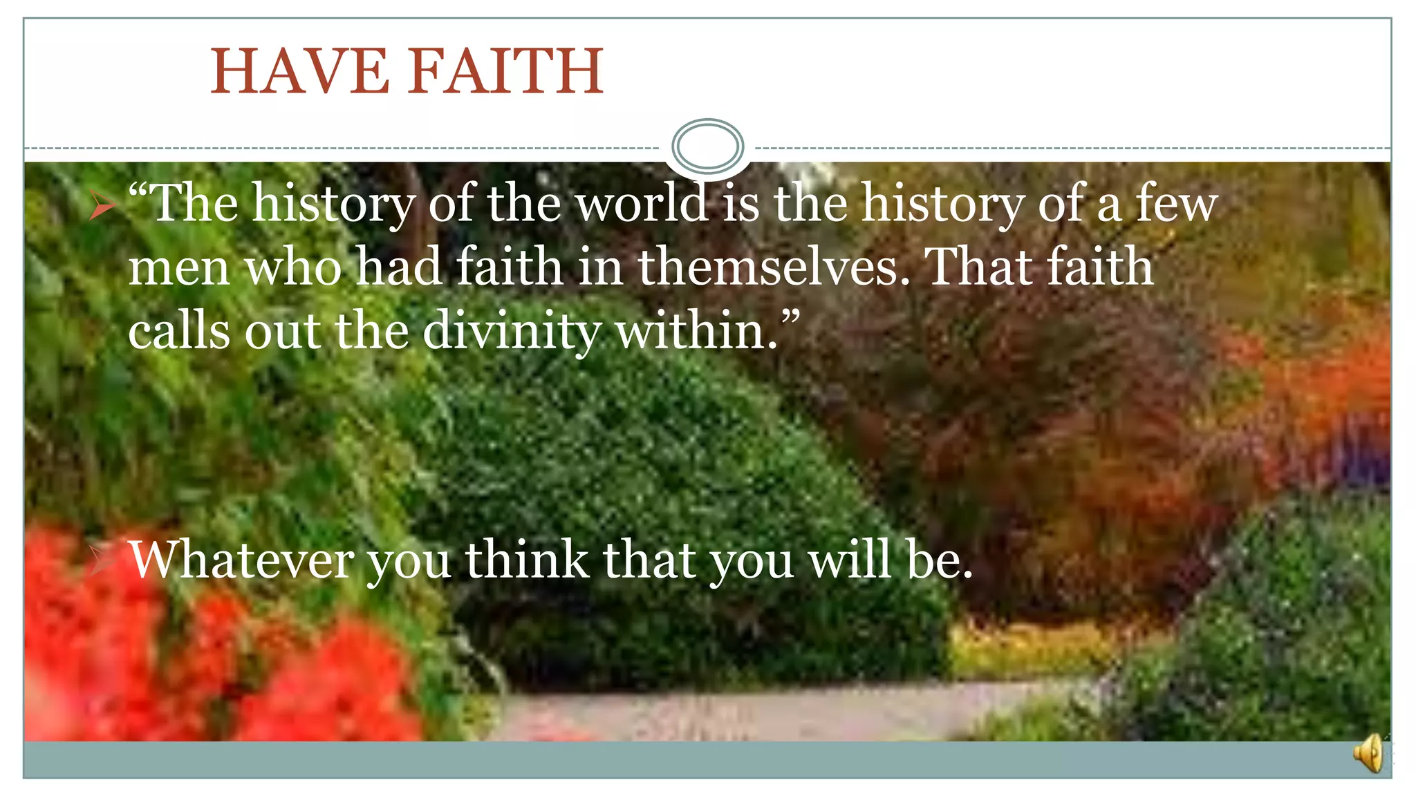 Faith | PPT