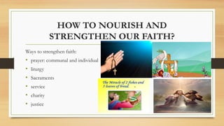 Faith.Mary the model of faith. we can learn from her | PPT