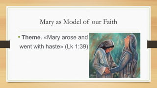 Faith.Mary the model of faith. we can learn from her | PPTX