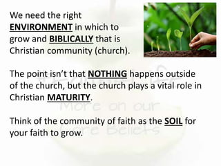 #Faith4 life part 6 (together we grow) | PPTX