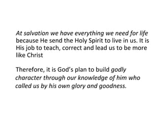 Faith and Character | PPT
