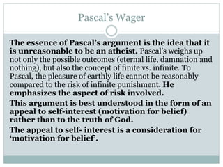 Faith and motivation for belief | PDF