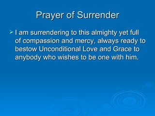 Faith And Surrender | PPT