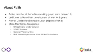 8 Years of Open Drivers, including the State of Vulkan in Mesa | PDF | Operating Systems ...
