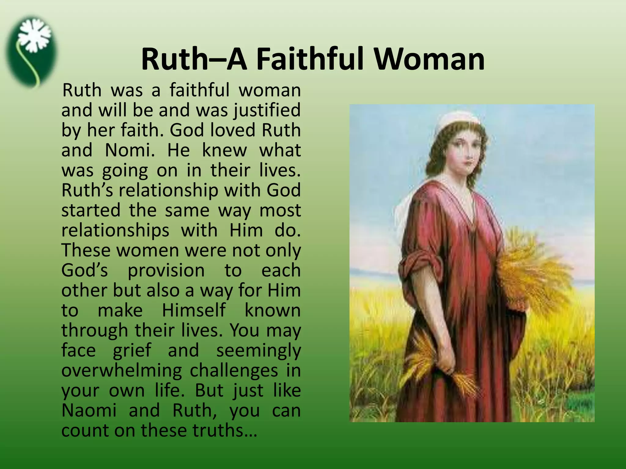 Faith formation of women’s | PPTX