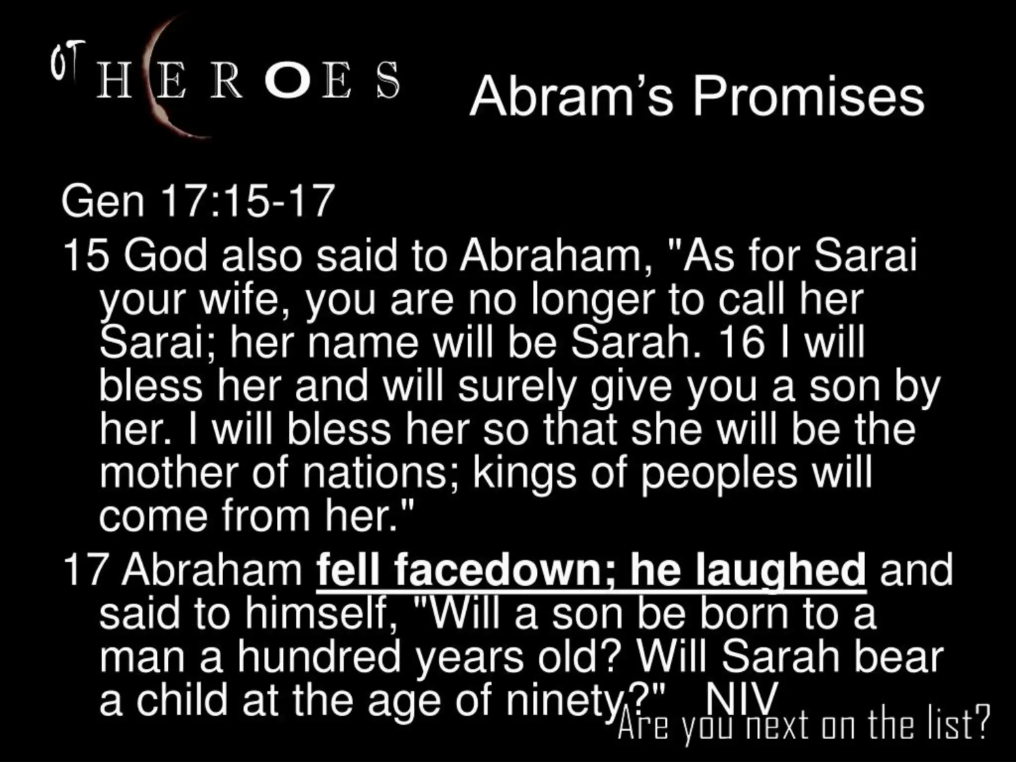 FAITHFUL HEROES ABRAHAM.Ppt abraham the faith ful heroes | PPT