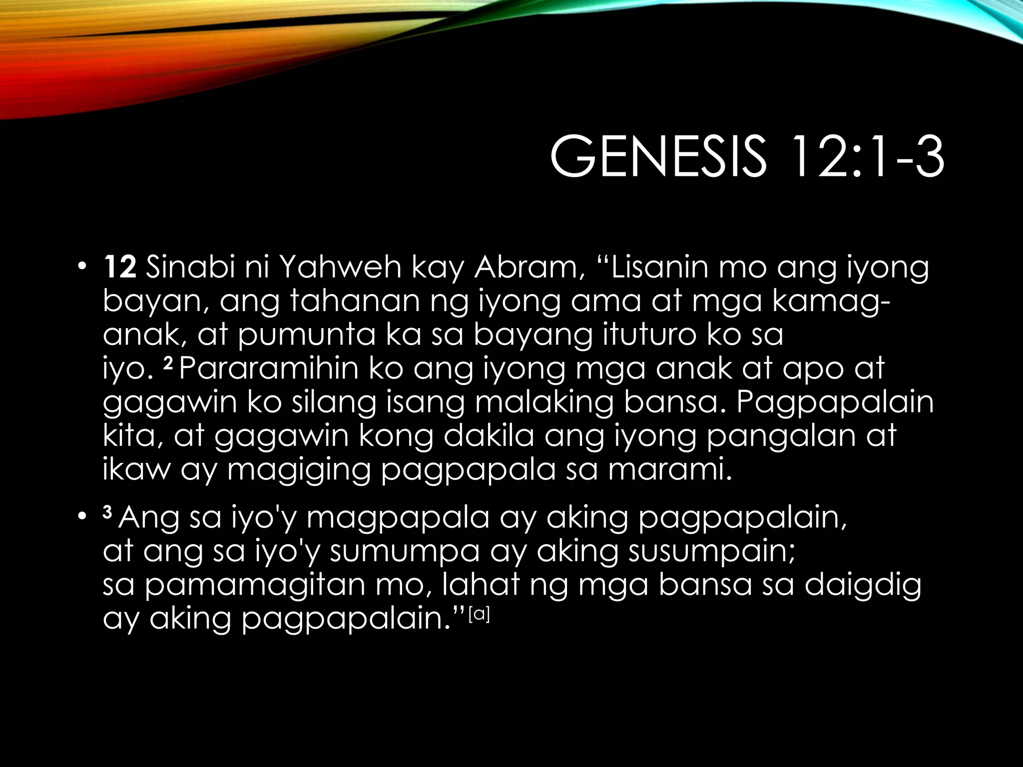 FAITHFUL HEROES ABRAHAM.Ppt abraham the faith ful heroes | PPT