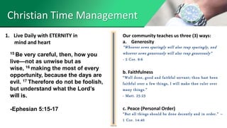 faithfulness- managing our time.pptx