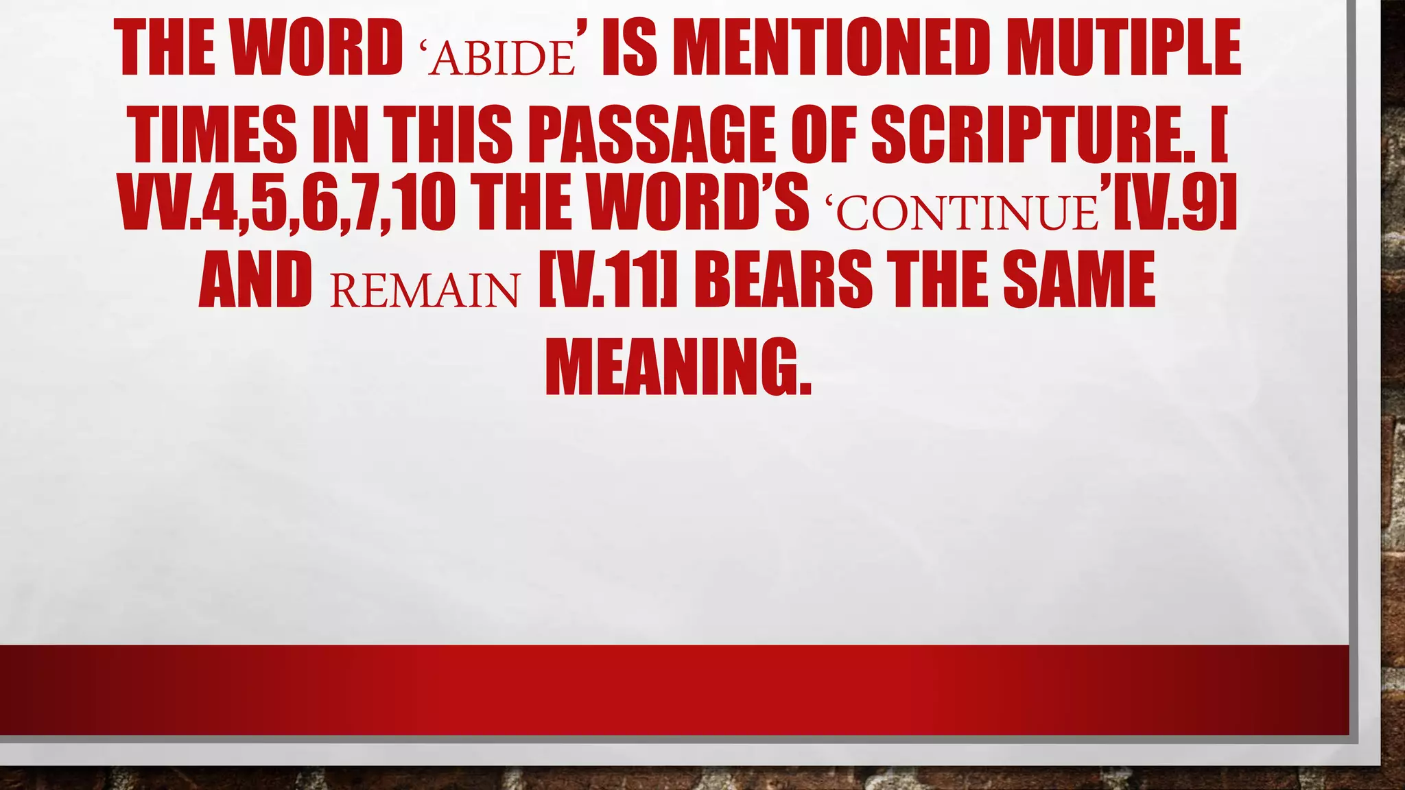 Faithfulness in abiding god’s word.pptx