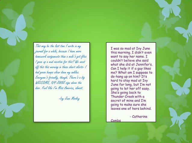 Faith, hope and ivy june | PPT