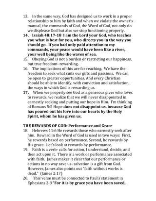Faith is rewarding study guide | PDF