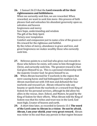 Faith is rewarding study guide | PDF