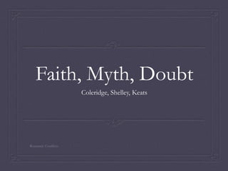 Faith, Myth and Doubt | PPTX